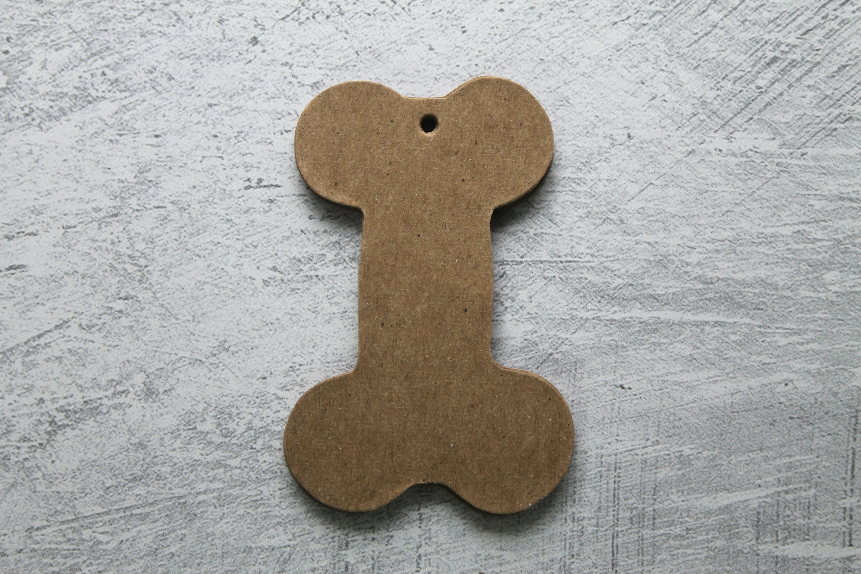 4 Dog Bone Tags Bare Chipboard Dog Bone Shaped Tag Die cuts | Etsy