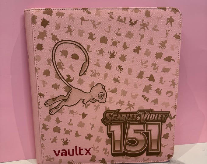 Pokemon S&V 151 Vault X Binder (12 Pocket, 480 Side-loading Slots) - Etsy