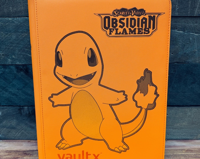 Pokemon Obsidian Flames Binder Featuring Charmander - Etsy