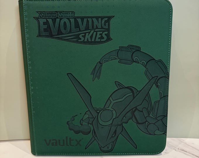 Pokemon Evolving Skies Vault X Binder (12 Pocket, 480 Side-loading Slots) - Etsy