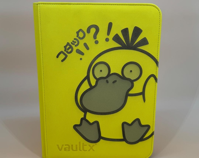 Pokemon Psyduck Vault X Binder (9 Pocket, 360 Side-loading Slots) - Etsy