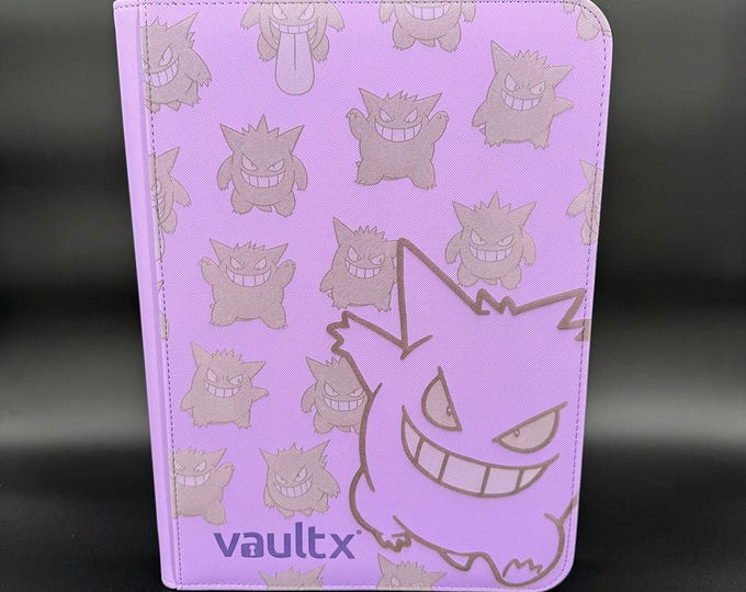Pokemon Gengar Special Edition Vault X Binder (9 Pocket, 360 Side ...