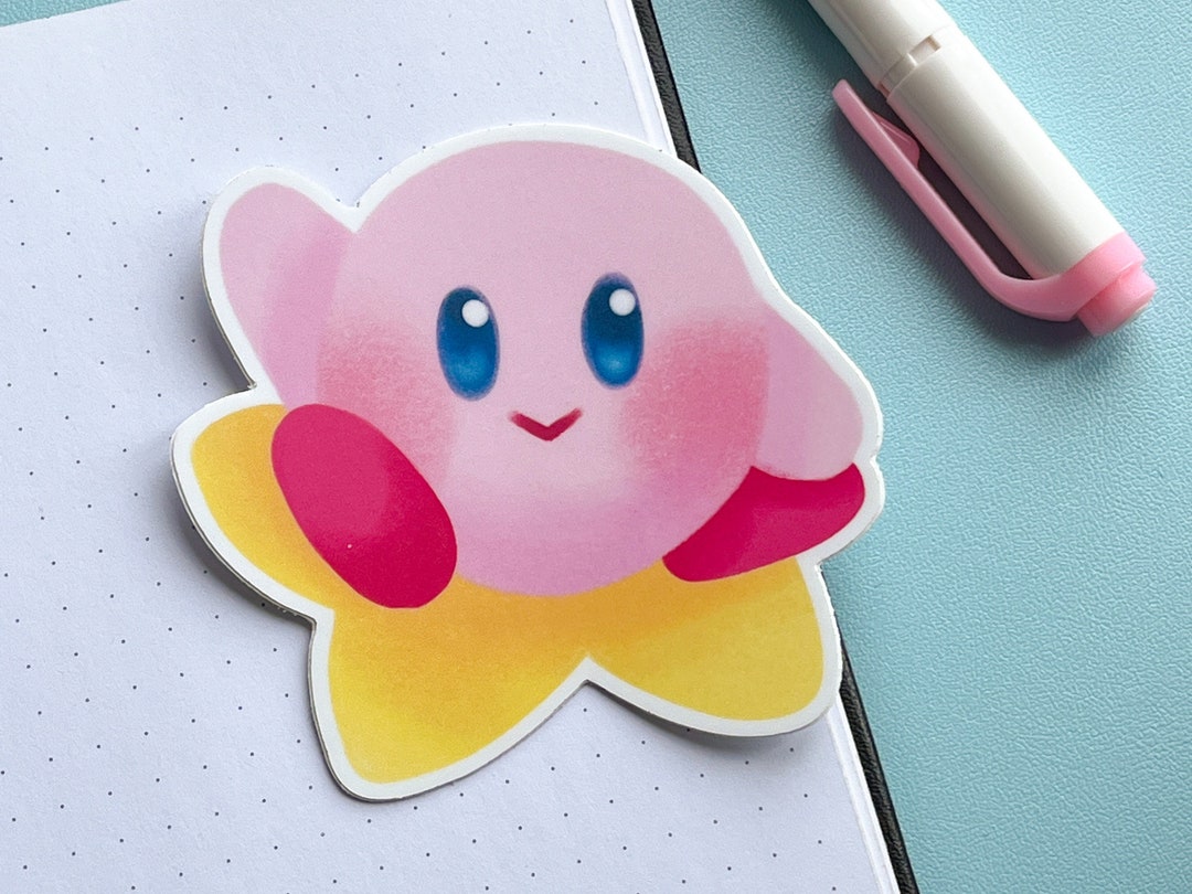 Pink Friend Sticker Waterproof Sticker Matte Vinyl 3 Sticker - Etsy