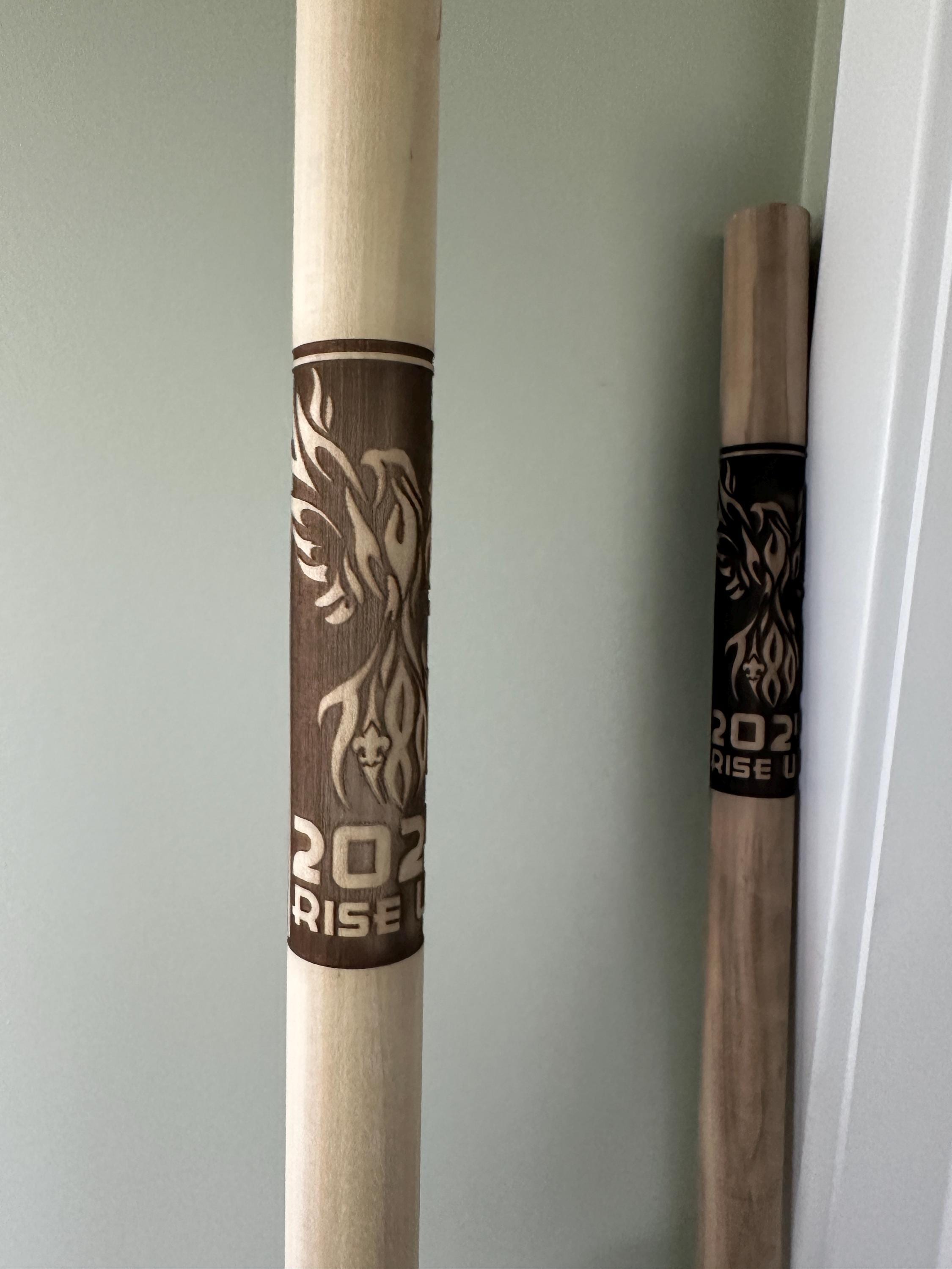 Custom Laser Engraved Walking Stick - Etsy