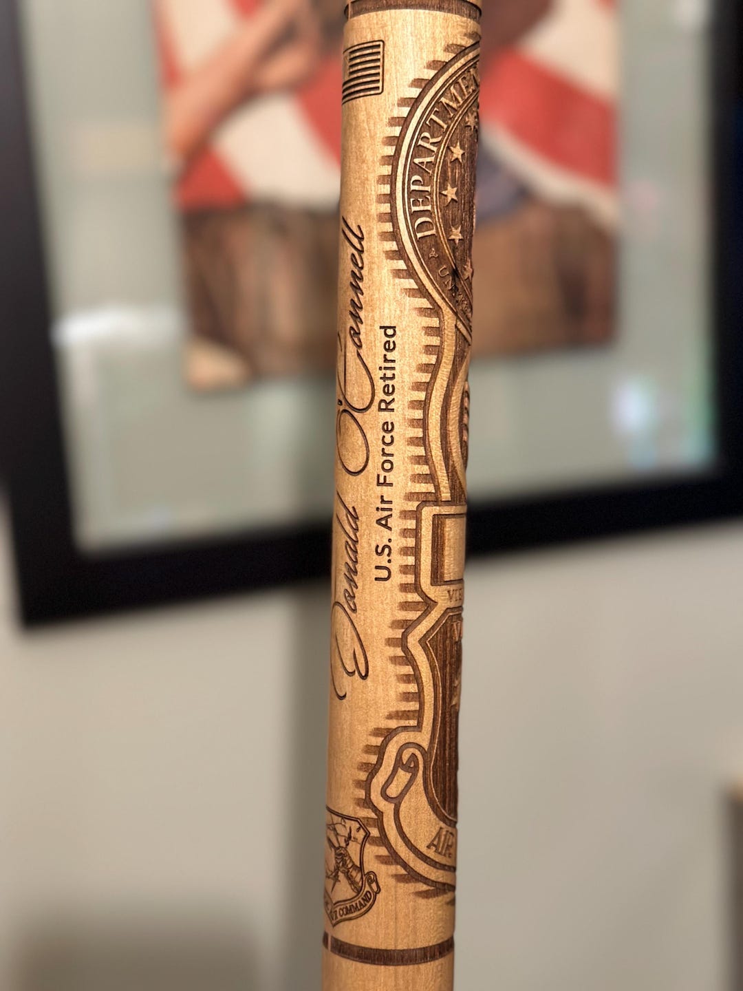 Custom Walking Stick - Hiking Stick | Personalized Keepsakes - Etsy