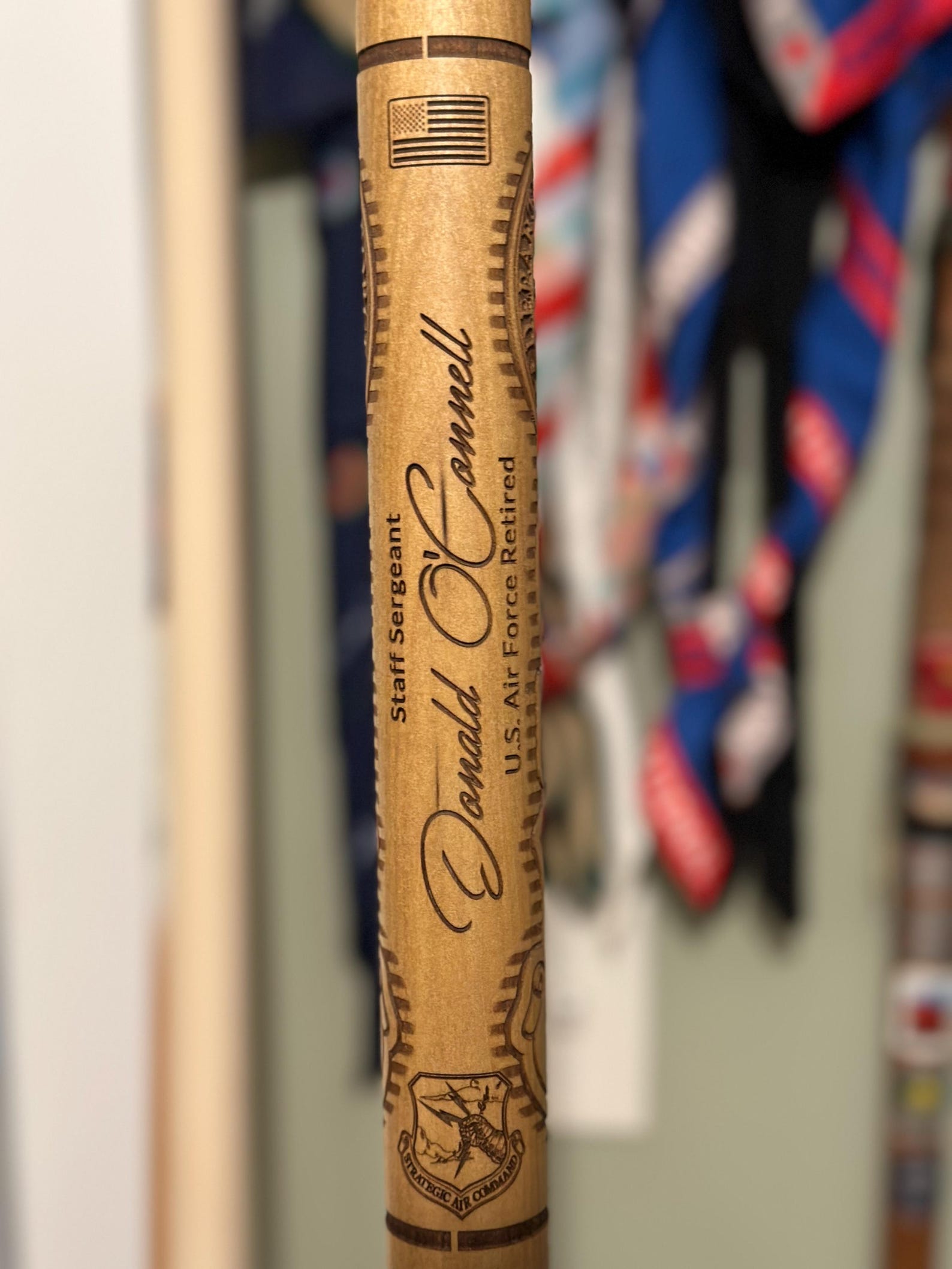 Custom Laser Engraved Walking Stick - Etsy
