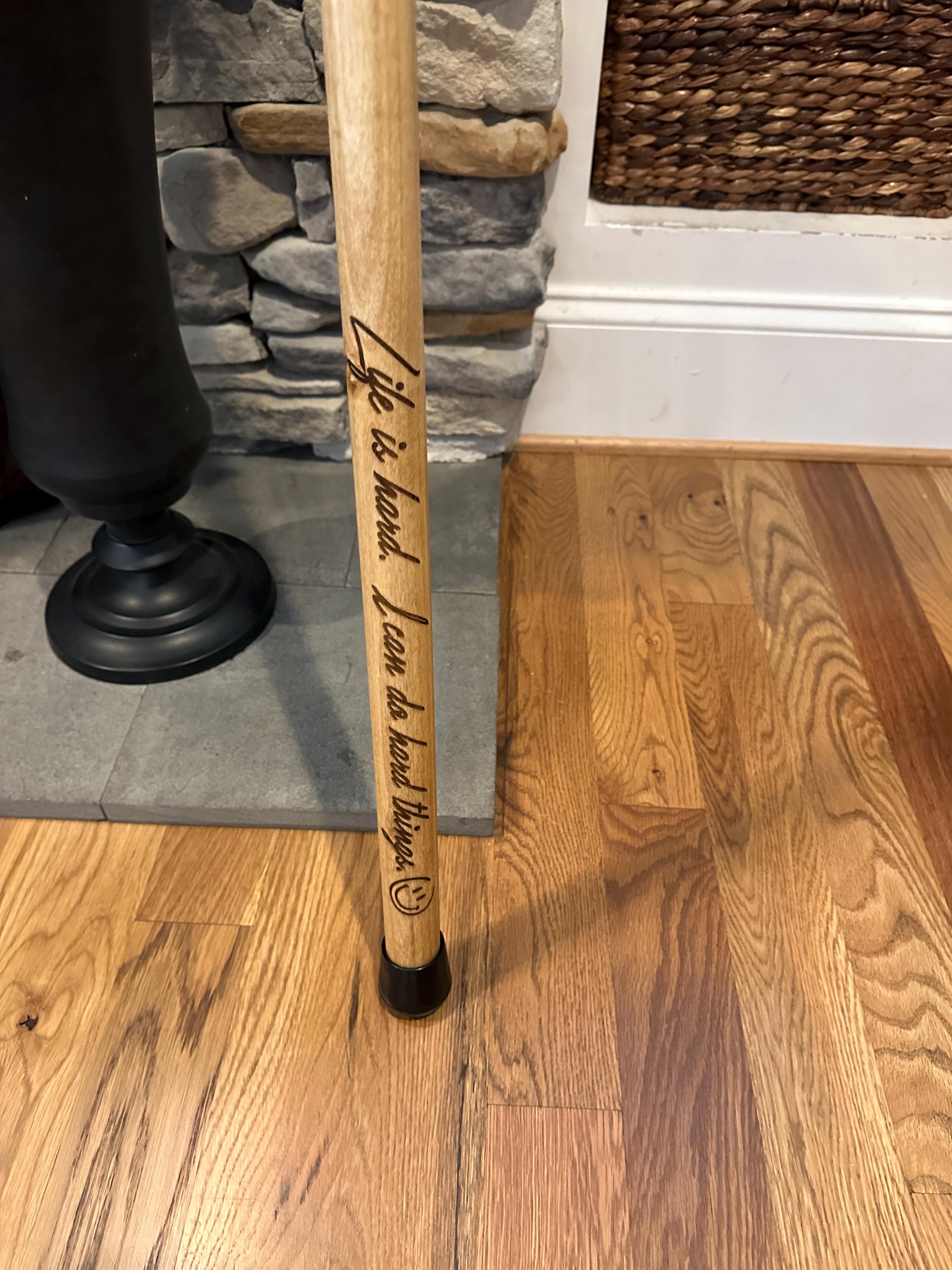 Custom Laser Engraved Walking Stick - Etsy