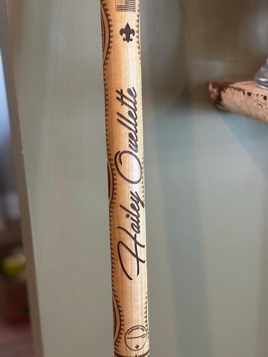 Custom Laser Engraved Walking Stick - Etsy