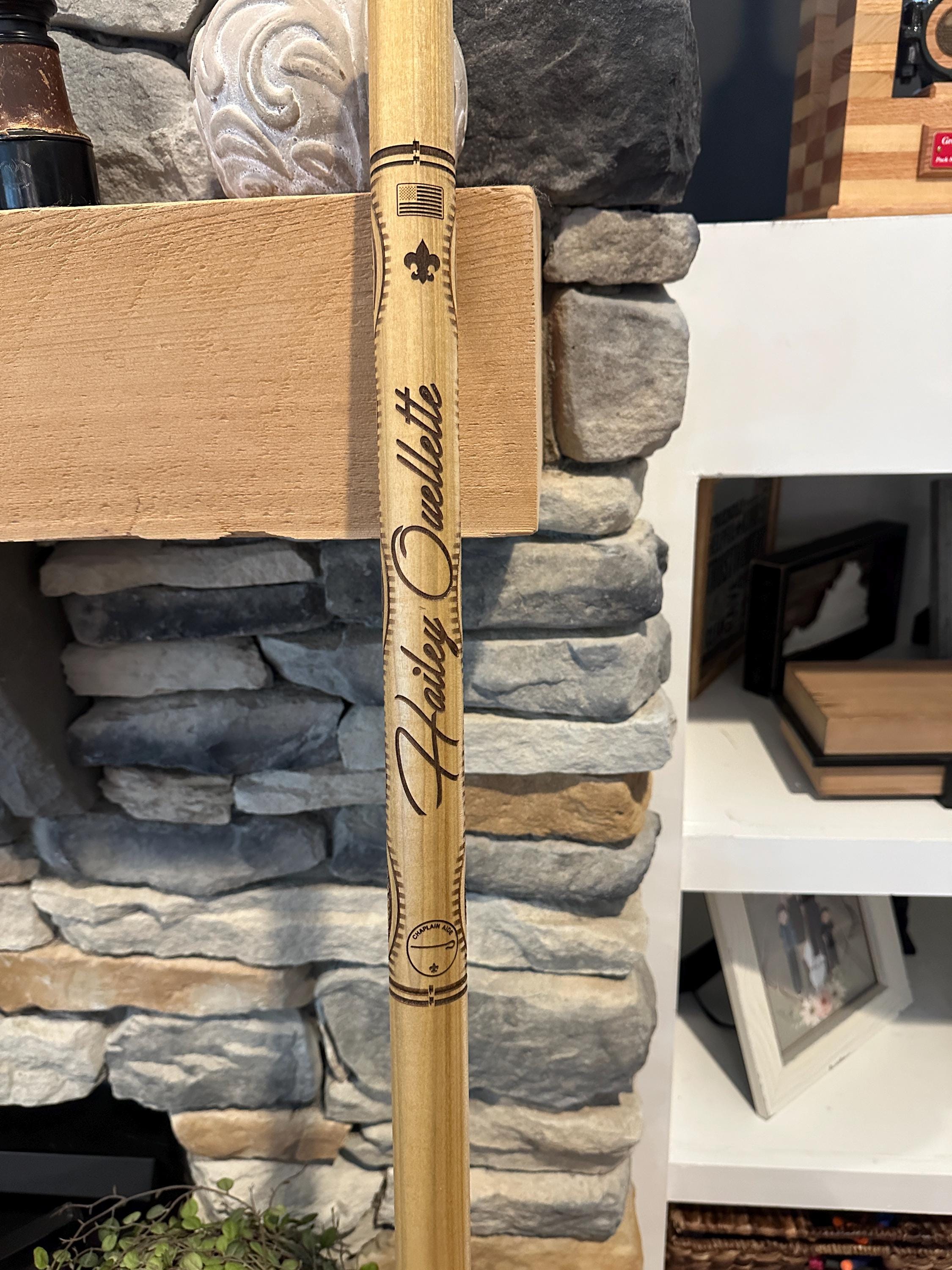 Custom Laser Engraved Walking Stick - Etsy