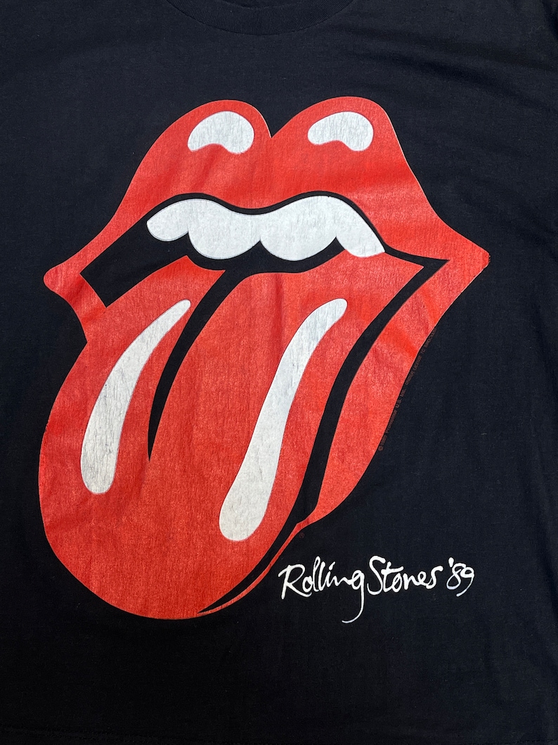 Vintage 1989 Rolling Stones North America Tour T-shirt Authentic ...