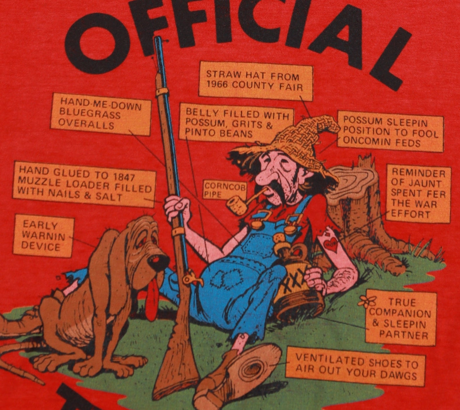 Official Tennessee Hillbilly Graphic Vintage Tee - Etsy