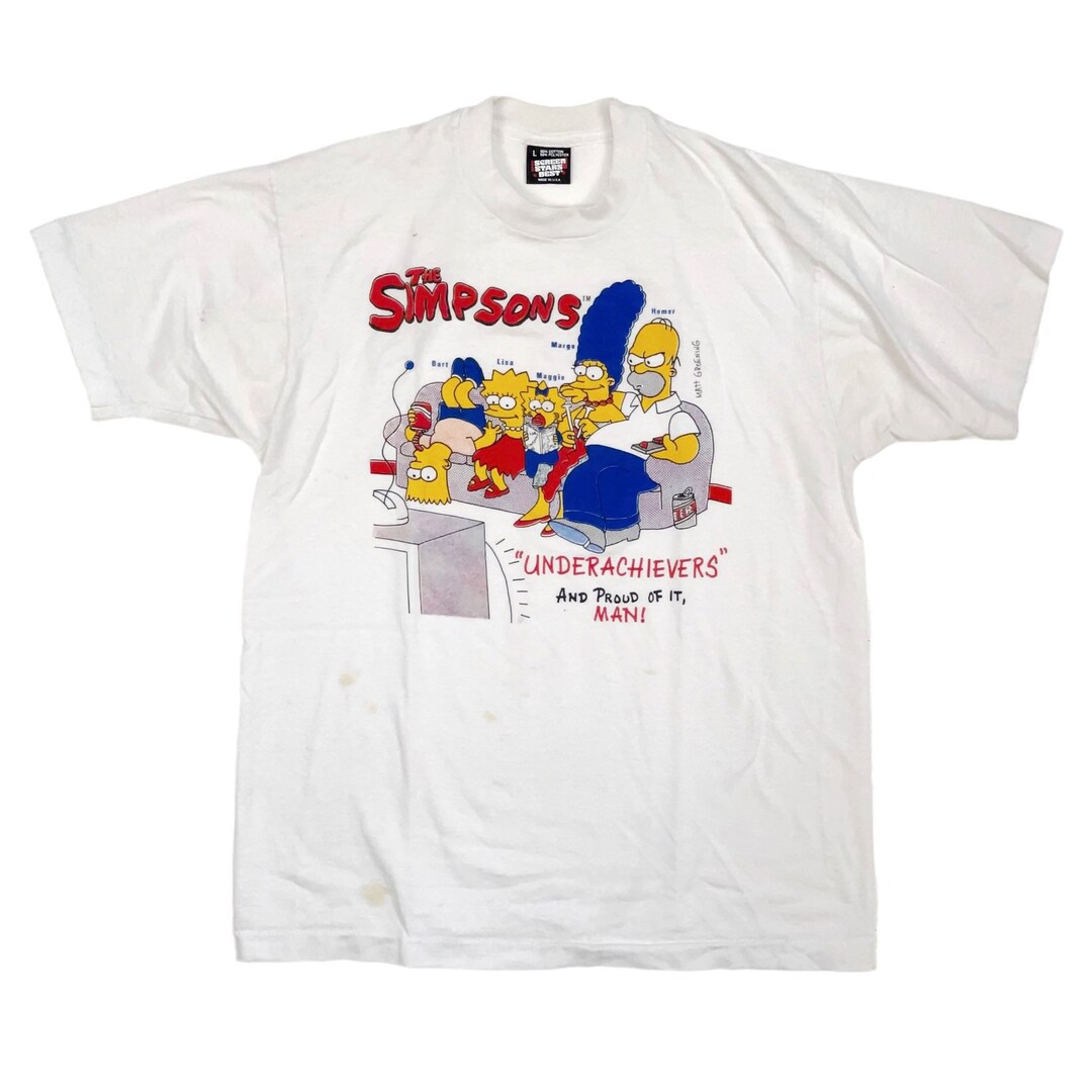 The Simpsons Classic Authentic Vintage Tee - Etsy