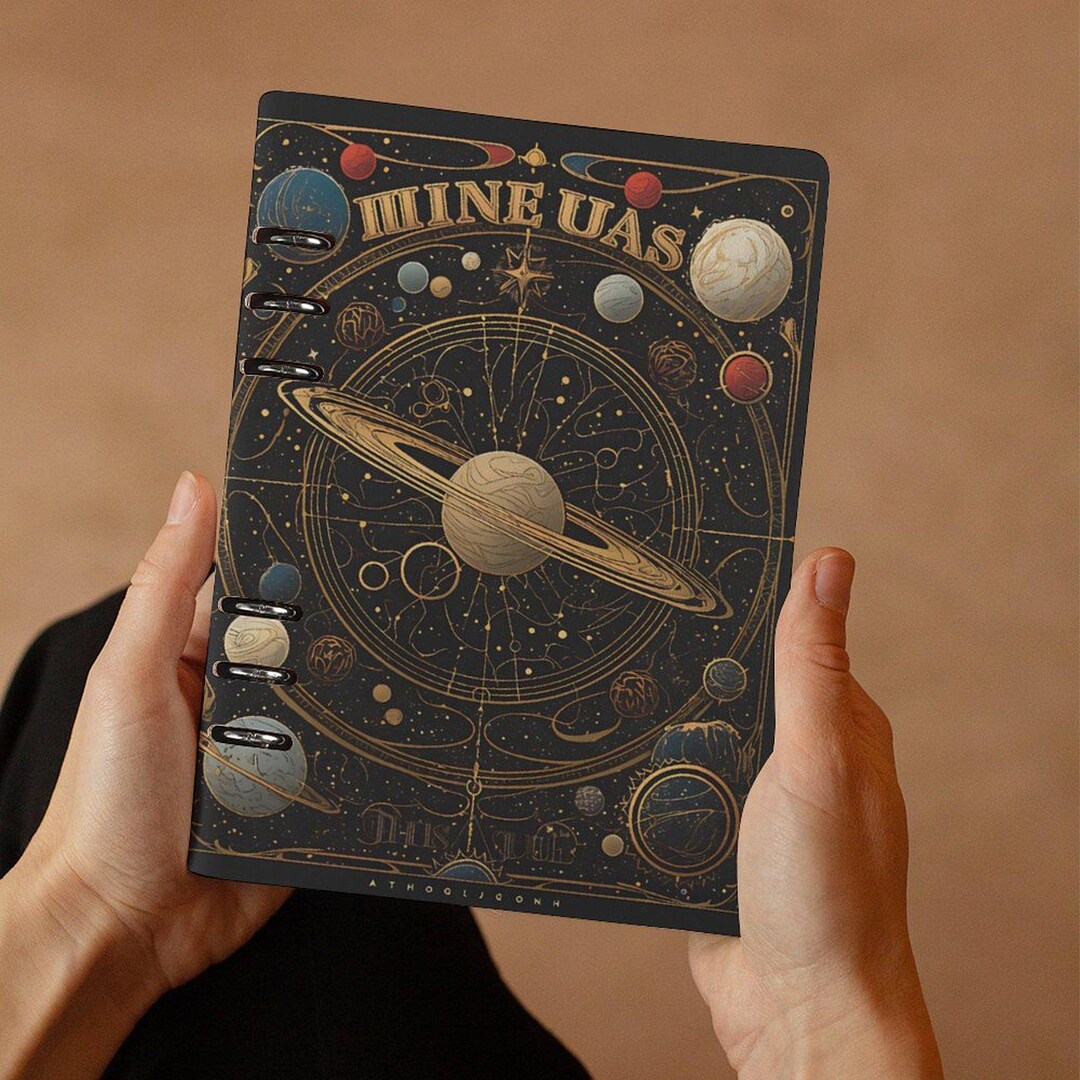 Solar System Journals Diary, Solar Galaxy Planets Notebook, Refillable ...