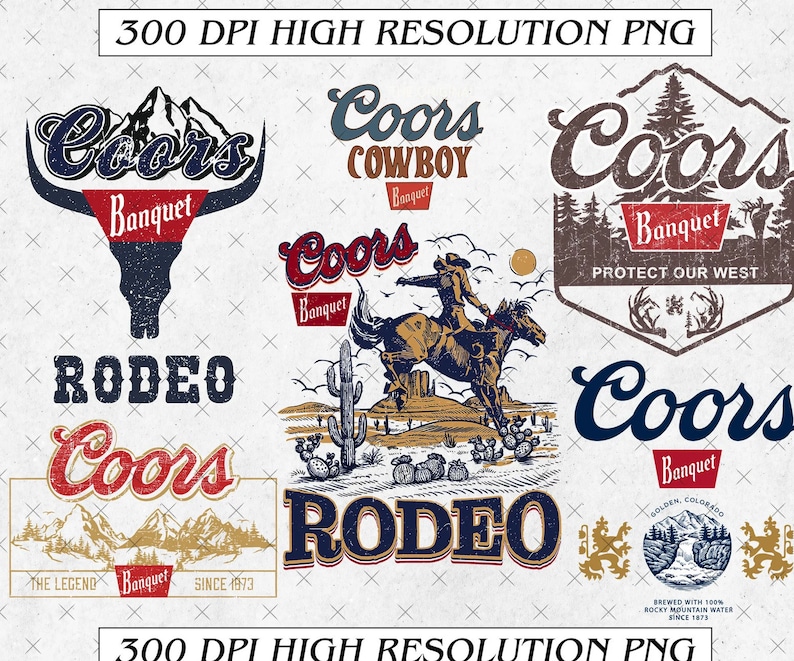 Coors Rodeo Png, Coors Cowboy PNG, Coors Banquet PNG, Coors Beer PNG ...