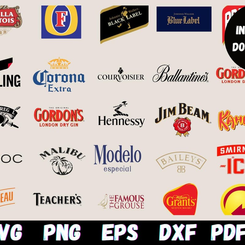 Alcohol Label - Etsy