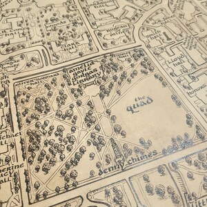 The University of Alabama Campus Map - Fine Art Print - Etsy