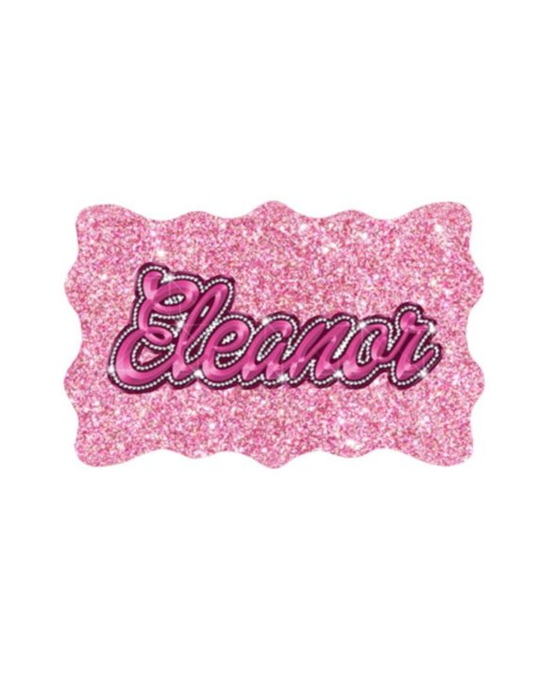 Personalized Door Sign, Pink Doll Inspired, Gift for Children or ...