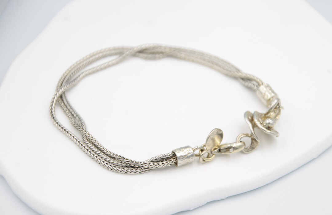 Flora Danica Jewelry FDJ Sterling Silver Bracelet - Etsy