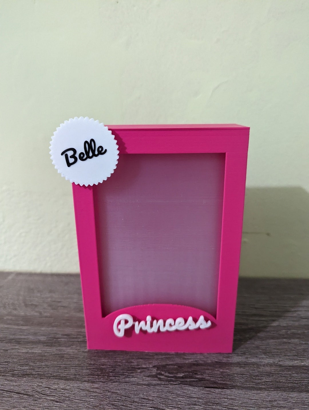 Customizable 3D Printed Photo Frame Personalized Gift Display 4x6 ...