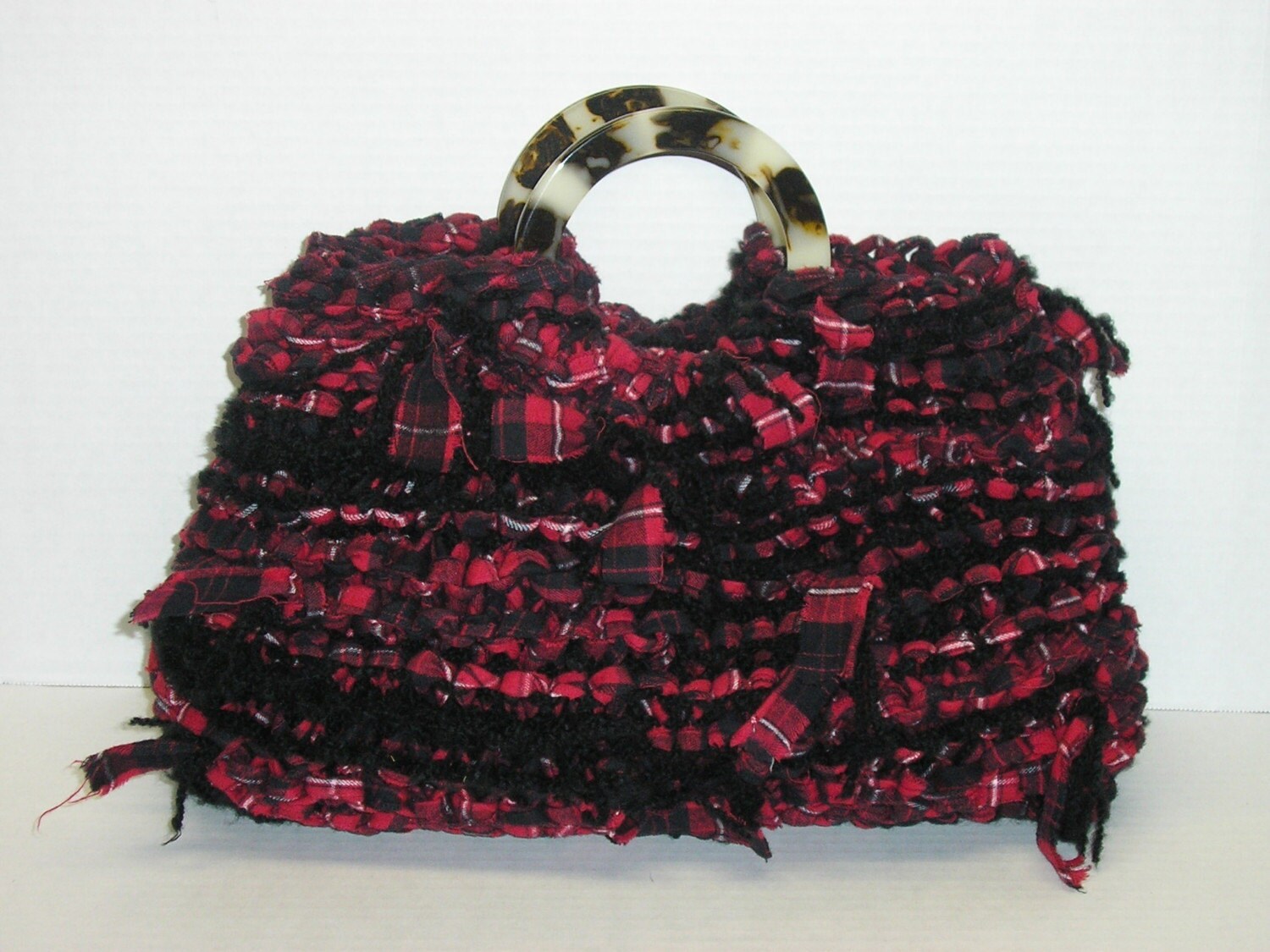 Purse Knitting Pattern Knitting With Fabric and Yarn Pattern for ...