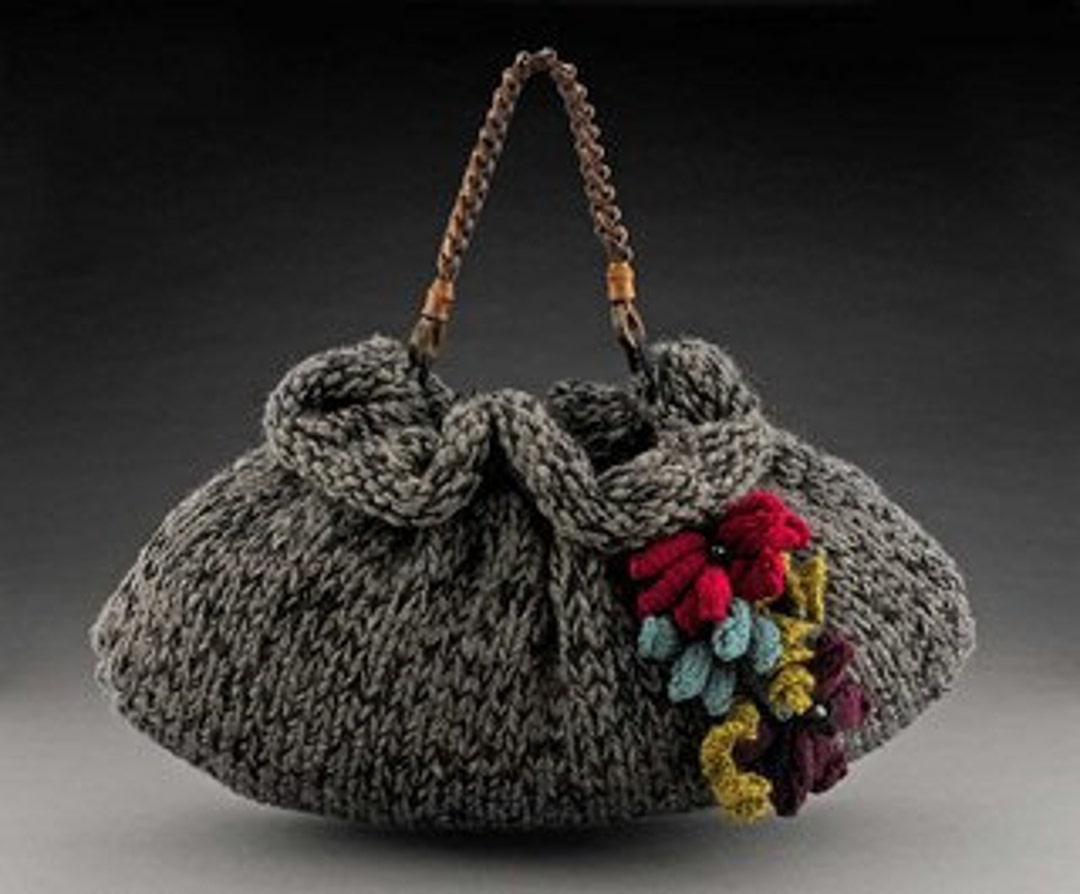 Knitting Patterns for Purses...the Slouchie..handbag Knitting Patterns ...