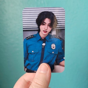 Stray Kids Police Uniforms [SKZ:CODE] | Fanmade Lomos | OT8 - Etsy