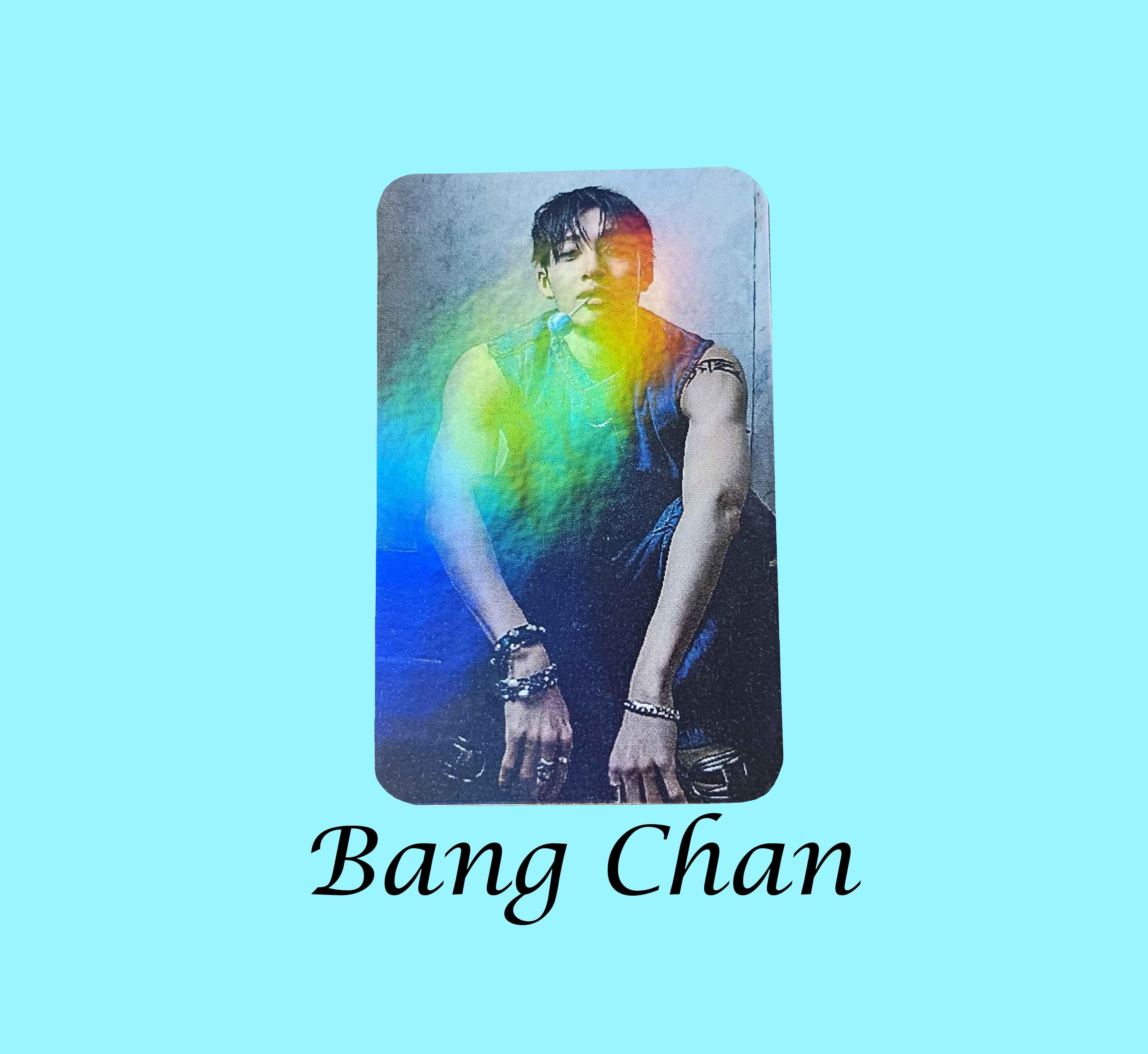 Stray Kids Holographic ATE Teaser Photocards | Fanmade Lomos | OT8 - Etsy