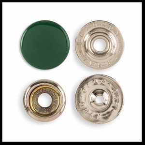 12 SETS Heavy Duty Snap Fasteners 24L 5/8 YKK Snaps GREEN - Etsy