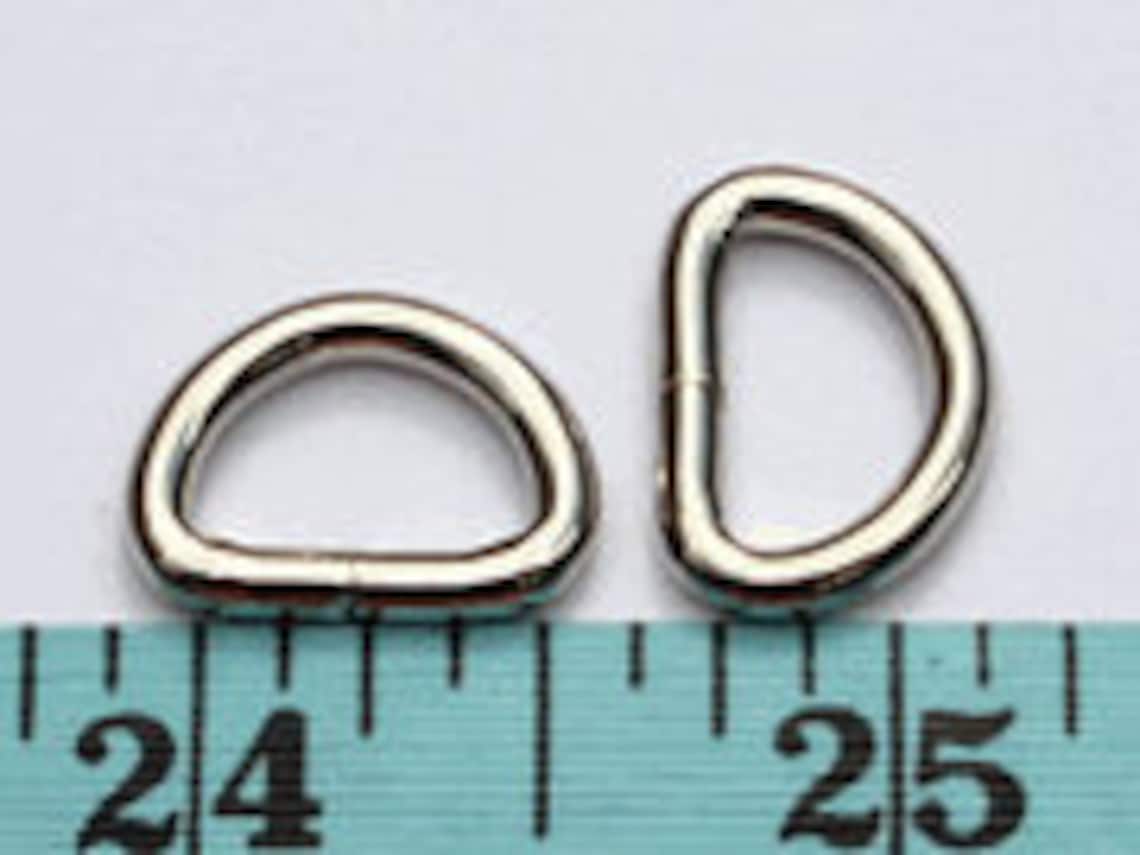 50 PIECES 1/2 Split D Rings 1/2 Inch 12.7mm 12 | Etsy