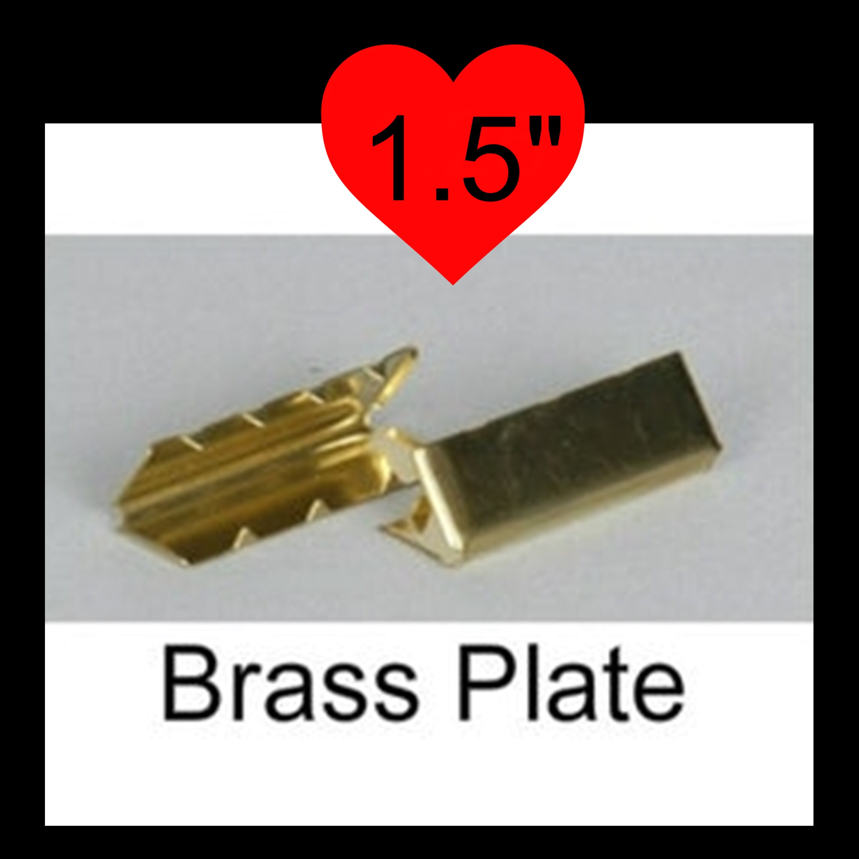 12 PIECES 1 1/2 Metal Belt End Tip 1.5 Your | Etsy