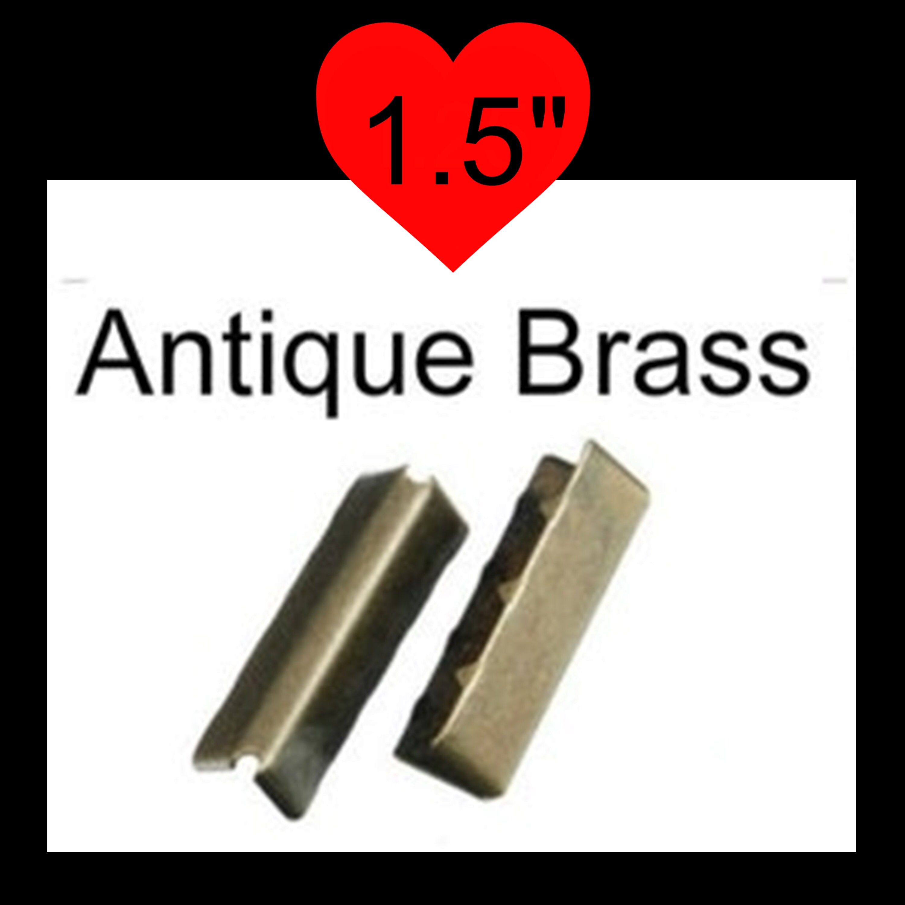 12 PIECES 1 1/2 Metal Belt End Tip 1.5 Your | Etsy