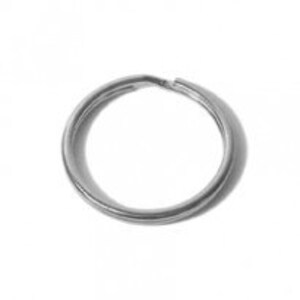 20, 50 or 100 PIECES 1/2 Split Rings Key Rings, 1/2 Inch, 16mm, Nickel Plate or Black Finish - Etsy