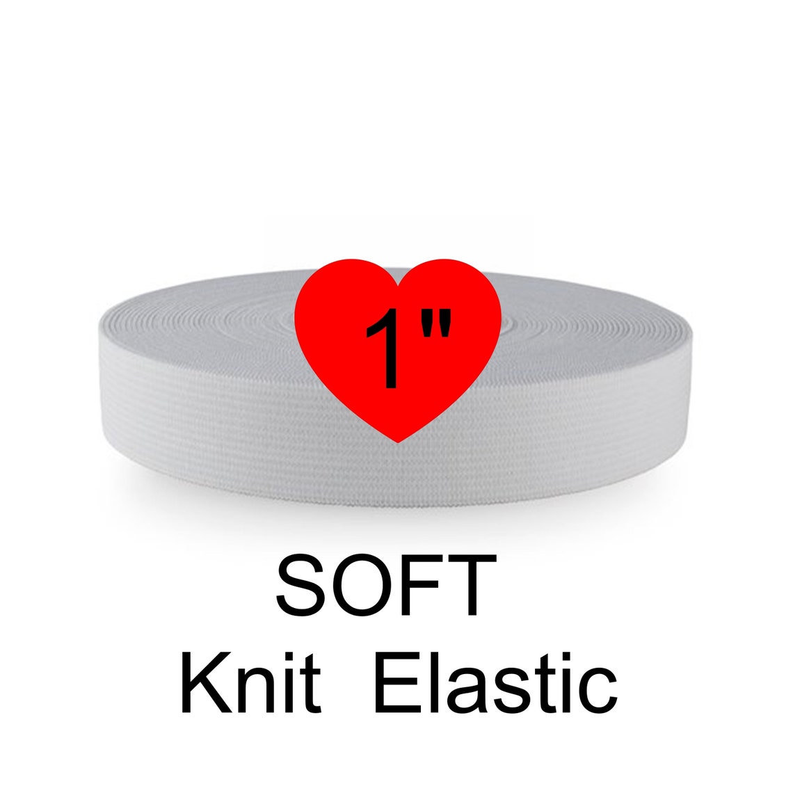 Assorted Lengths SOFT KNIT Waistband ELASTIC 1 or 1 - Etsy