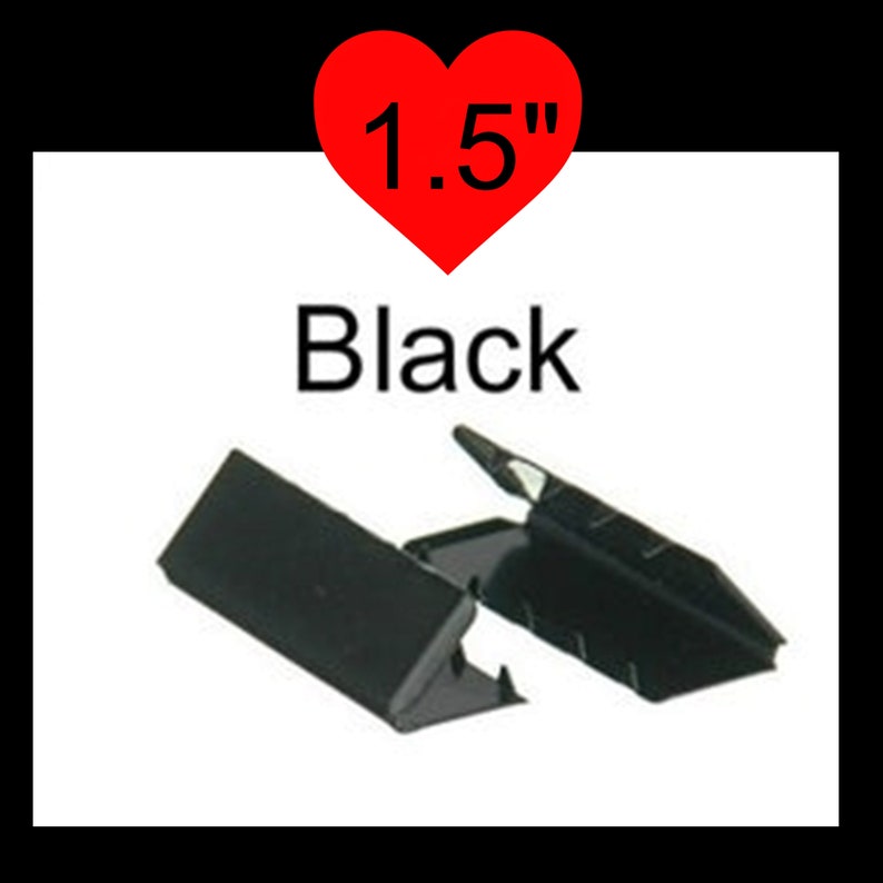 12 PIECES 1 1/2 Metal Belt End Tip 1.5 Your | Etsy