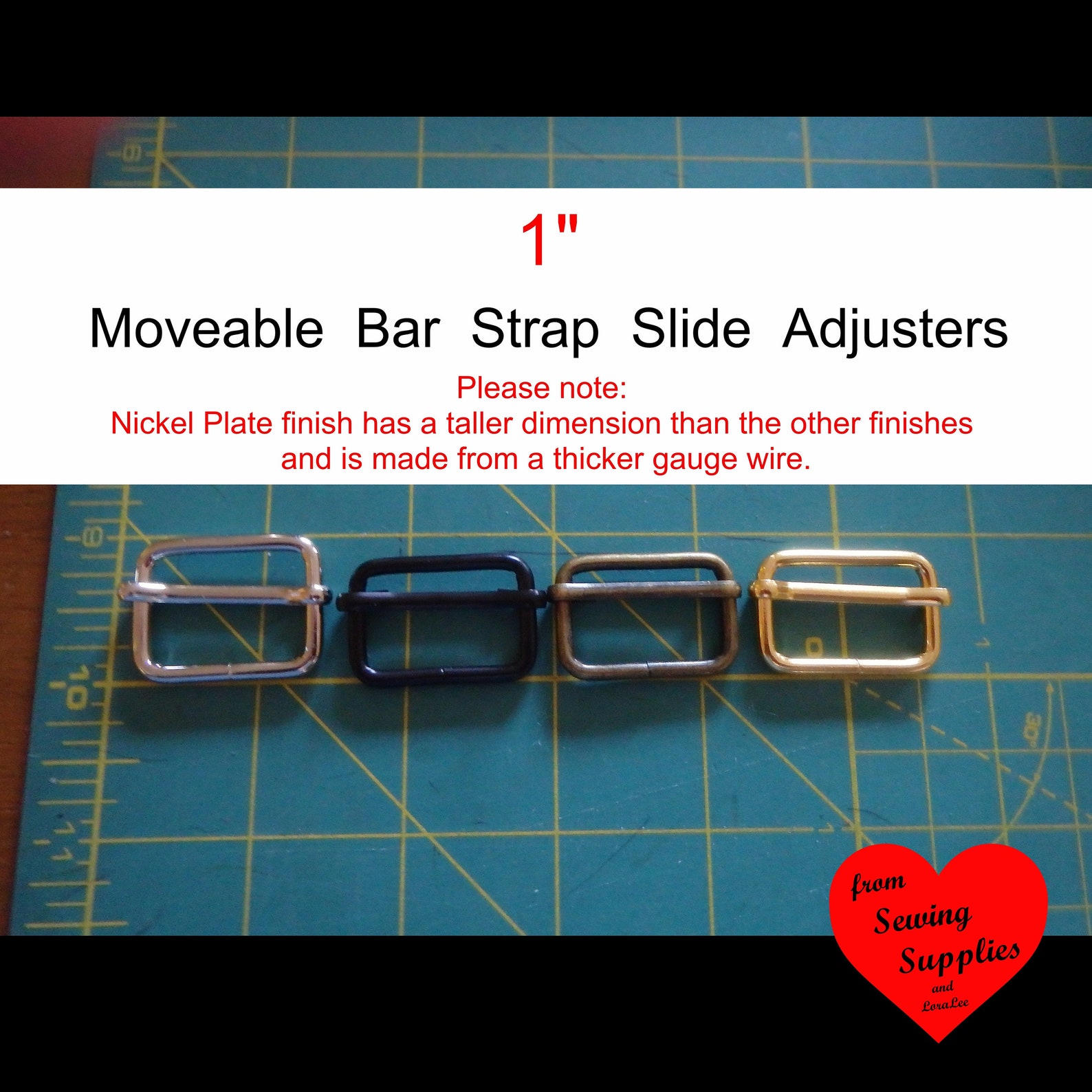 5 or 10 PIECES 1 Moveable Bar Slide Strap Adjuster - Etsy