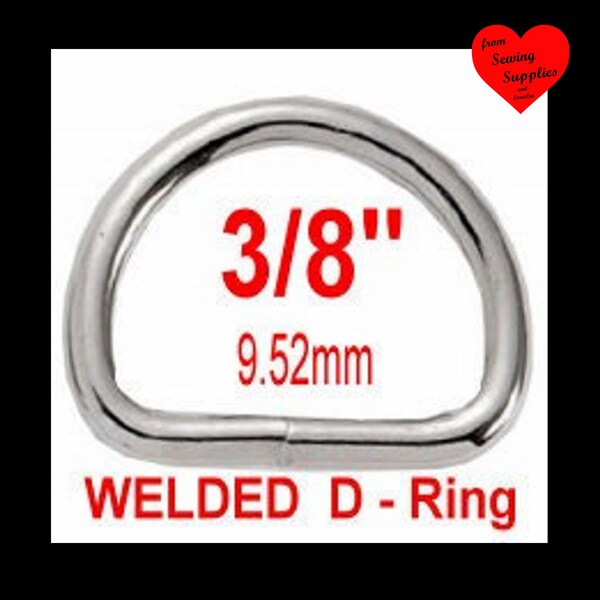 3/8 Inch D Ring - Etsy