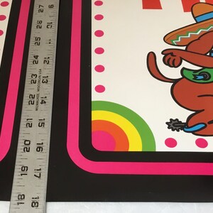VTG 1970'S Friskies Fiesta Dog & Cat Food Advertising Poster 17-3/4" by ...