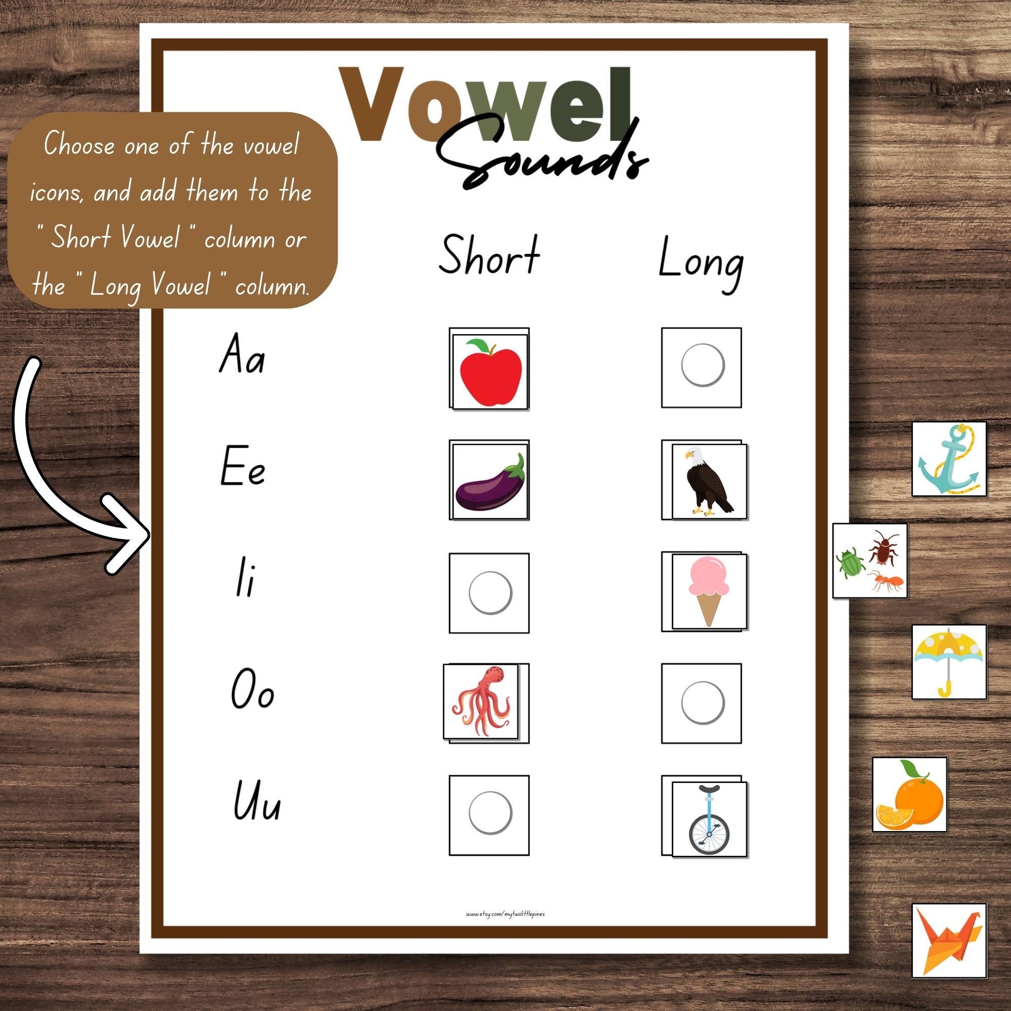 Beginning Sounds Vowel Sounds Alphabet Practice Classroom Charts ...