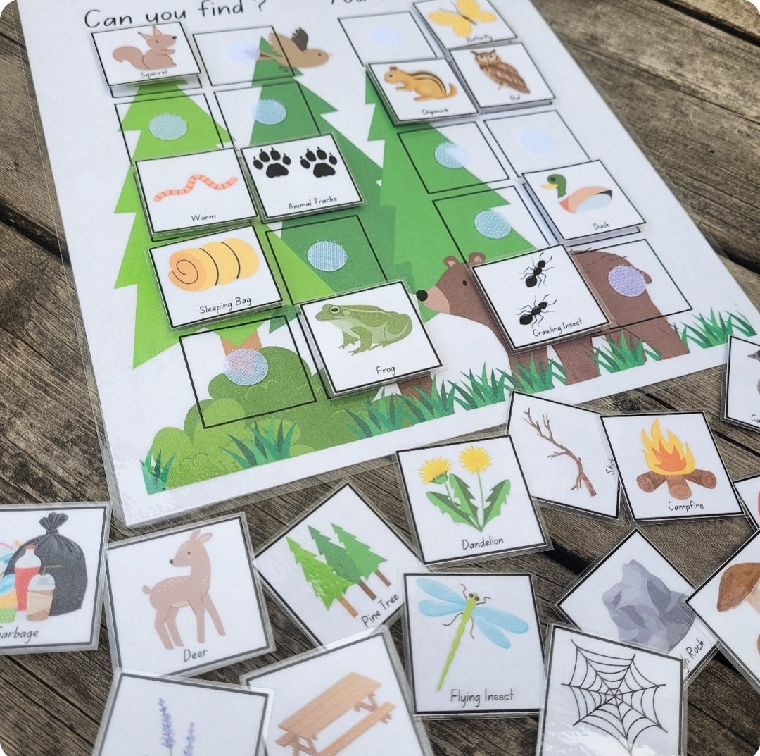 Customizable/outdoors/nature Scavenger Hunt/nature Walk/camping ...
