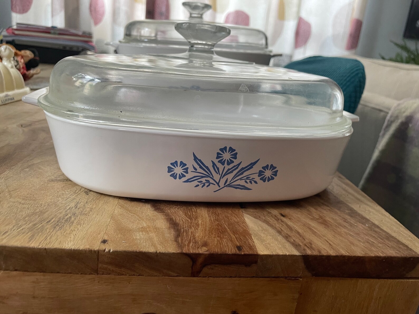 Corningware Pyroceram Cornflower Blue Serving Dishes - Etsy