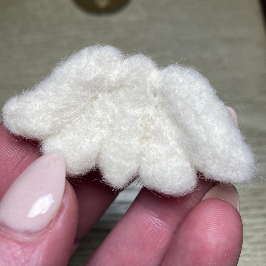 Needle Felted Moth, Angel Wings - Etsy