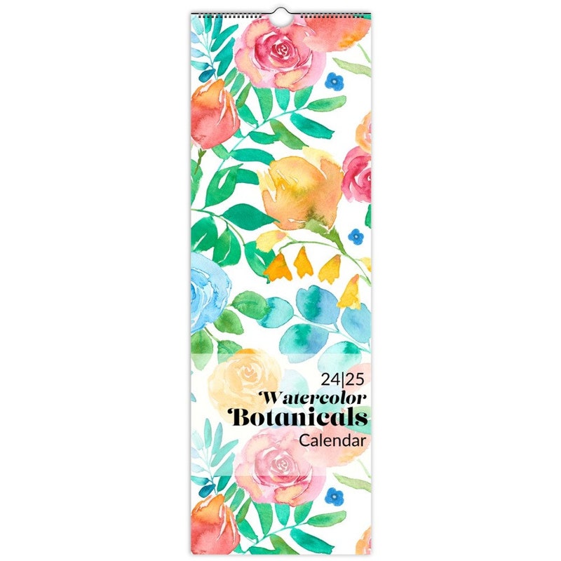 Watercolor Calendar - Etsy