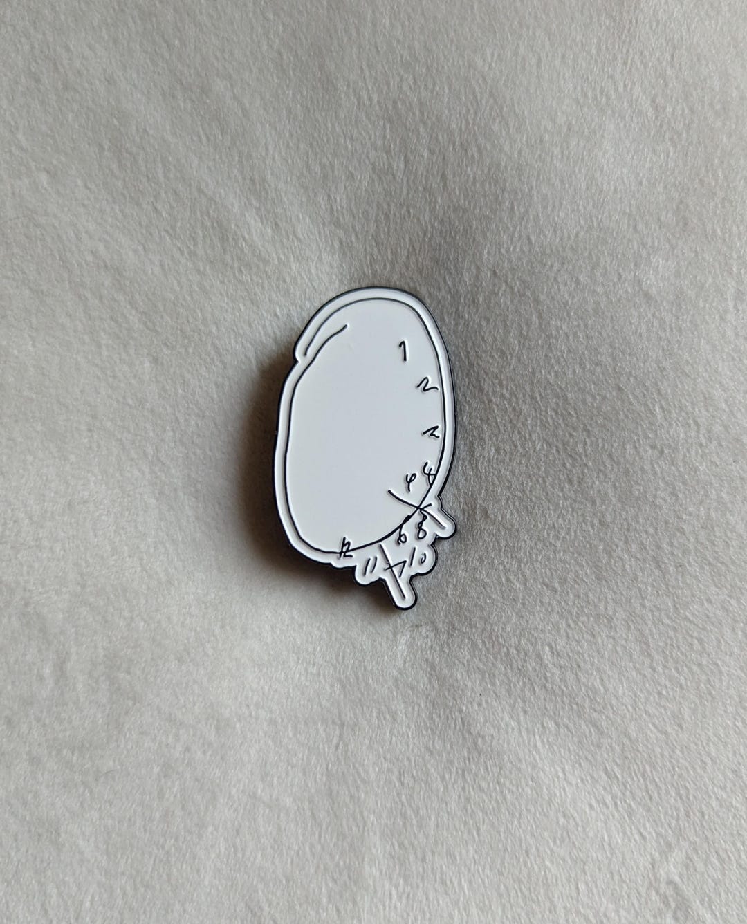 Hannibal Inspired Clock Pin - Etsy