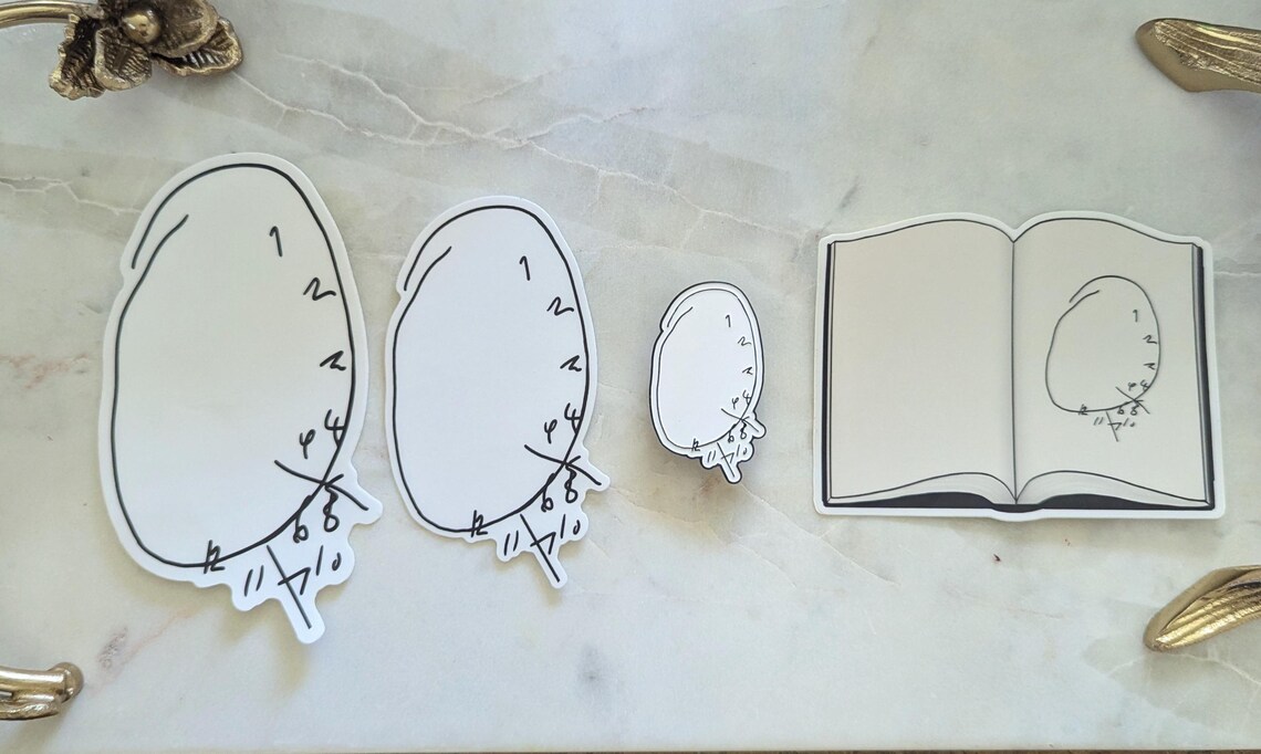 Hannibal Inspired Clock Pin - Etsy