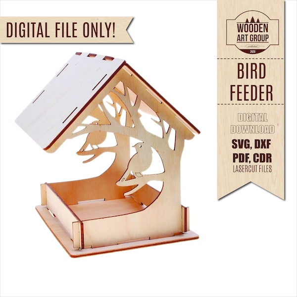 Laser File Hanging Bird Feeder - Etsy