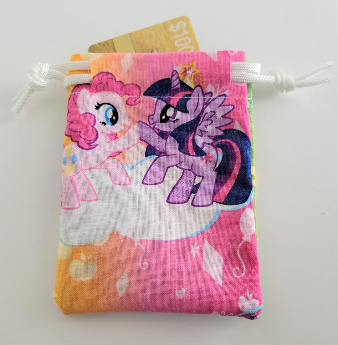Gift Card Bag Made From Licensed My Little Pony Fabric, 3x4 - Etsy