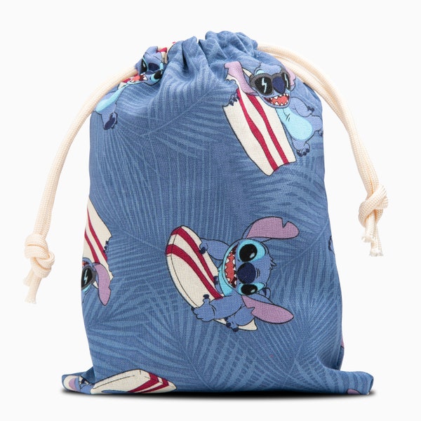 Stitch Birthday Drawstring Bag - Etsy