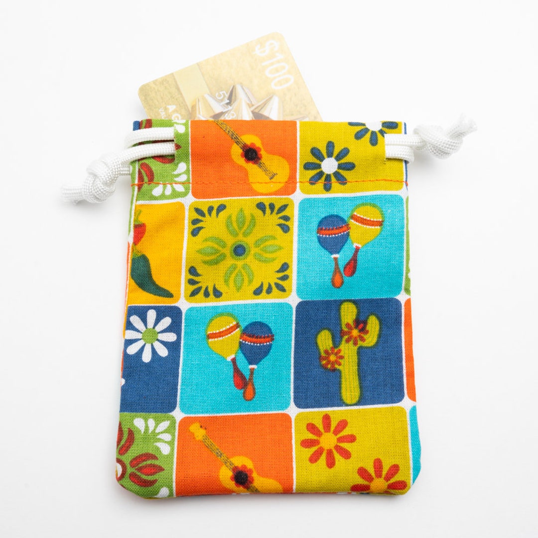 Fiesta Gift Card Bag Birthday Party - Etsy