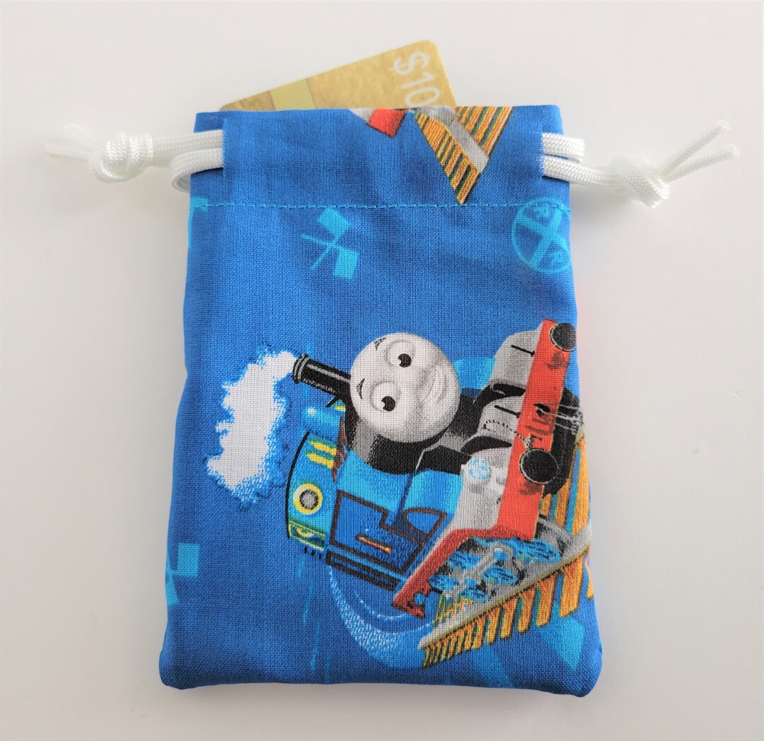 Gift Card Bag Made From Licensed Thomas the Tank Engine Fabric Birthday ...
