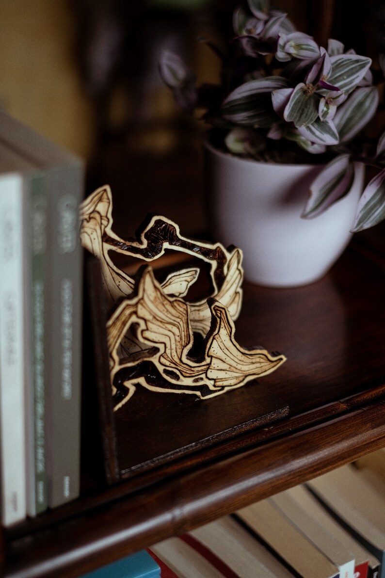 Medusa Bookends Reclaimed Wood - Etsy